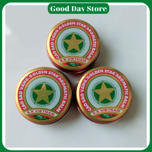 Cao Sao Vàng ( Dầu Cù Là) Dược TW3 3gr - Golden star Balm