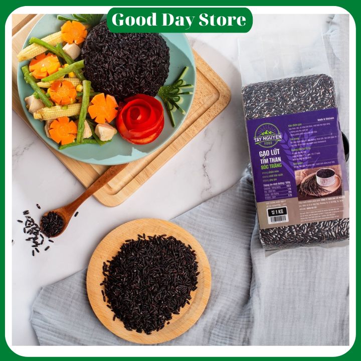 Gạo lứt tím than eat clean Sóc Trăng - Shop Good Day Store